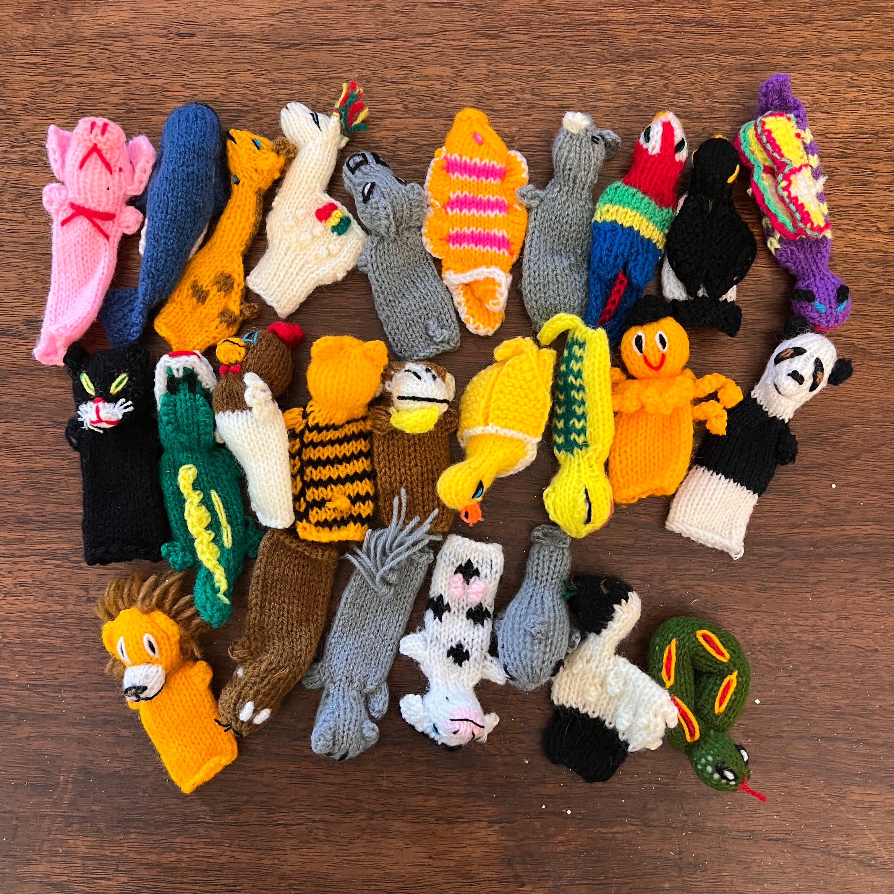 Handmade Peruvian Finger Puppets by Peruvian Accent