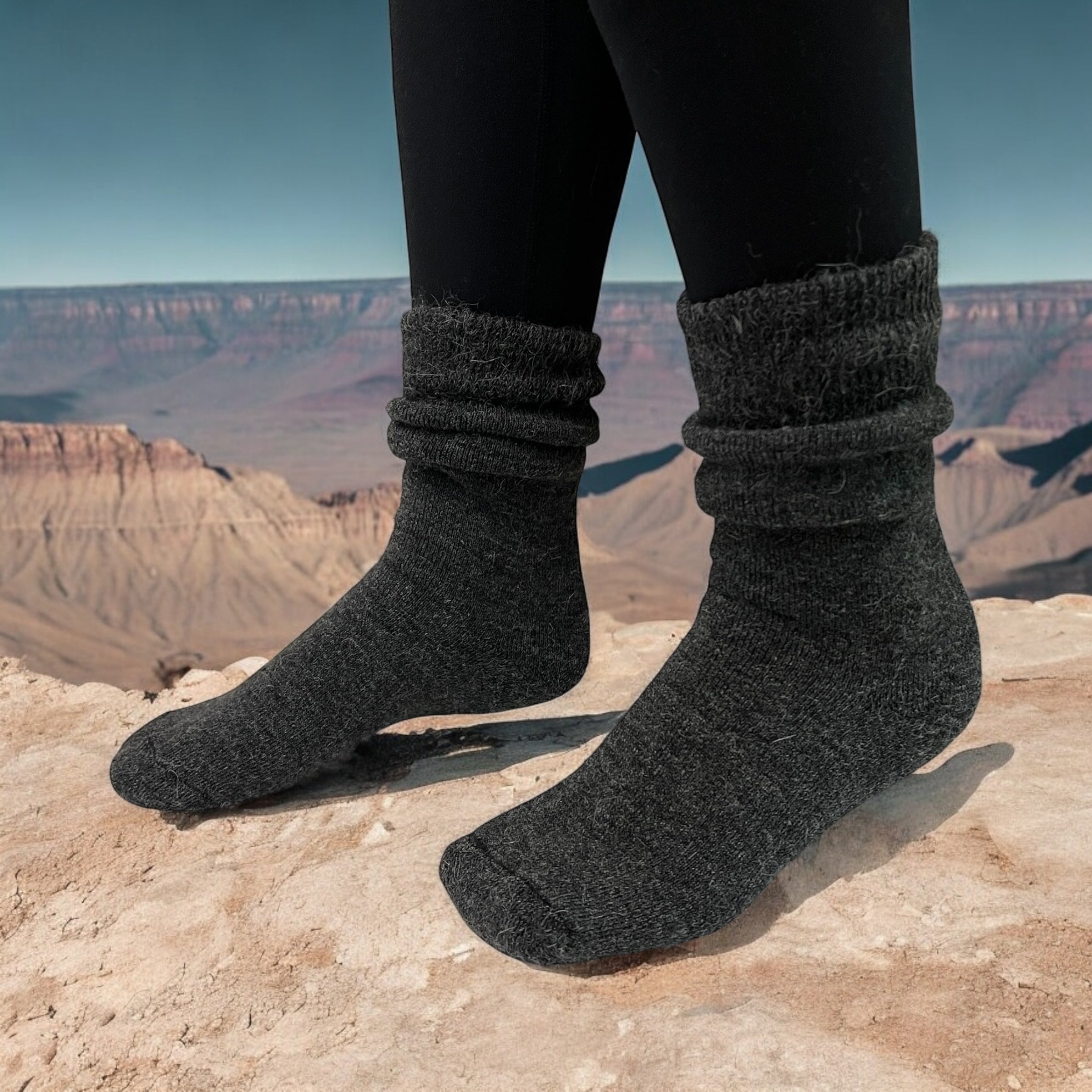 PacaTrek Luxury THERAPEUTIC Baby Alpaca socks by Peruvian Accent
