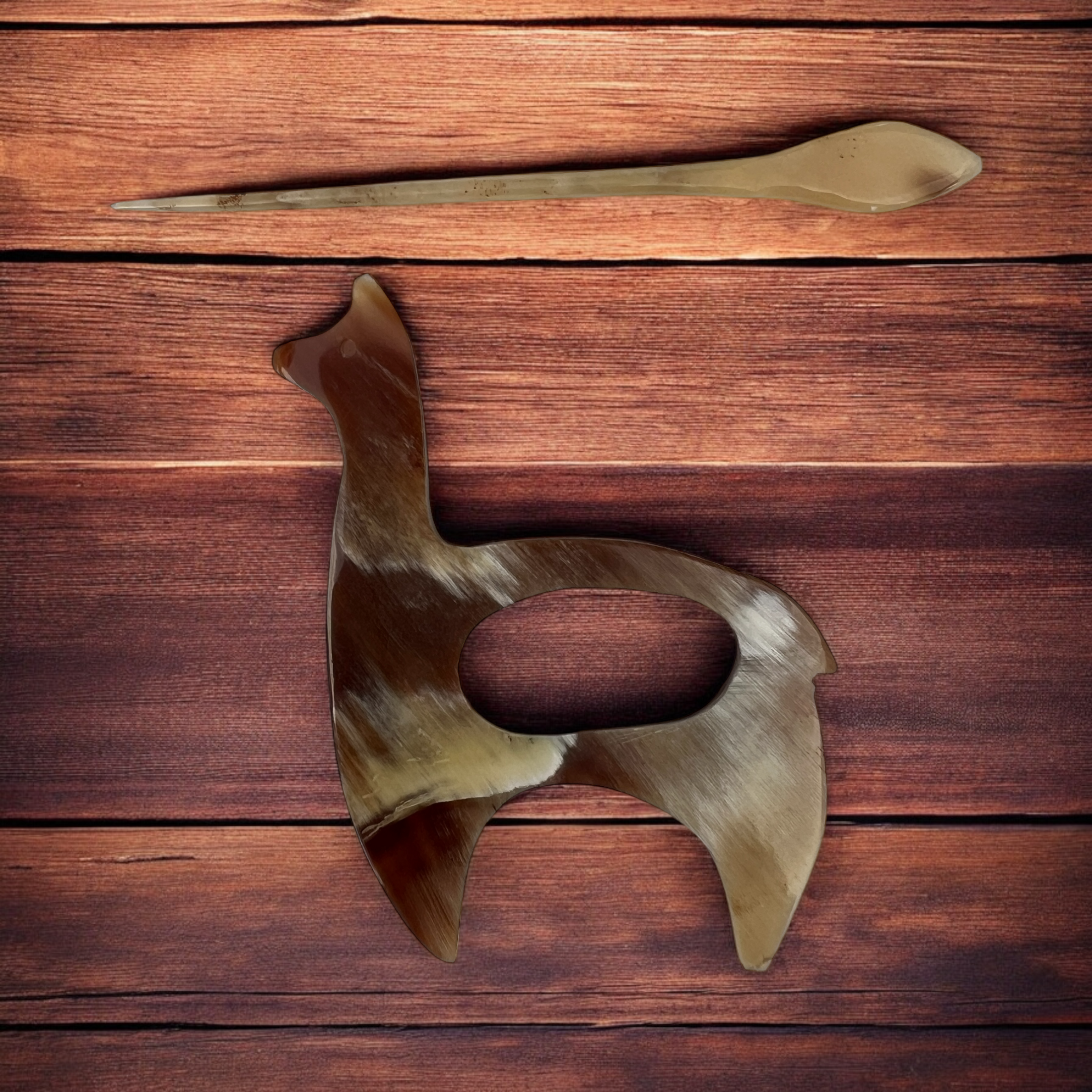 luxury Handmade Sweater pins Naturally made from bull horns. – Peruvian ...